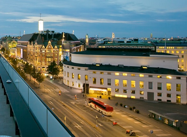 Webcam Helsinki live cam show weather in live Helsinki on the Klaus Hotel
